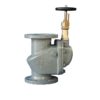 Storm Valves in ship marine storm valve angle type with handle