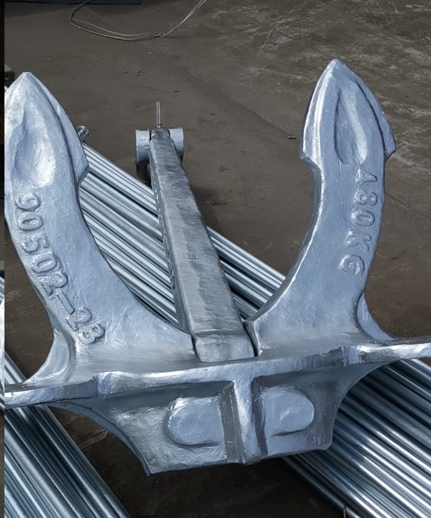 Hall anchor of anchor stockless ship anchor with CCS, BV, DNV-GL